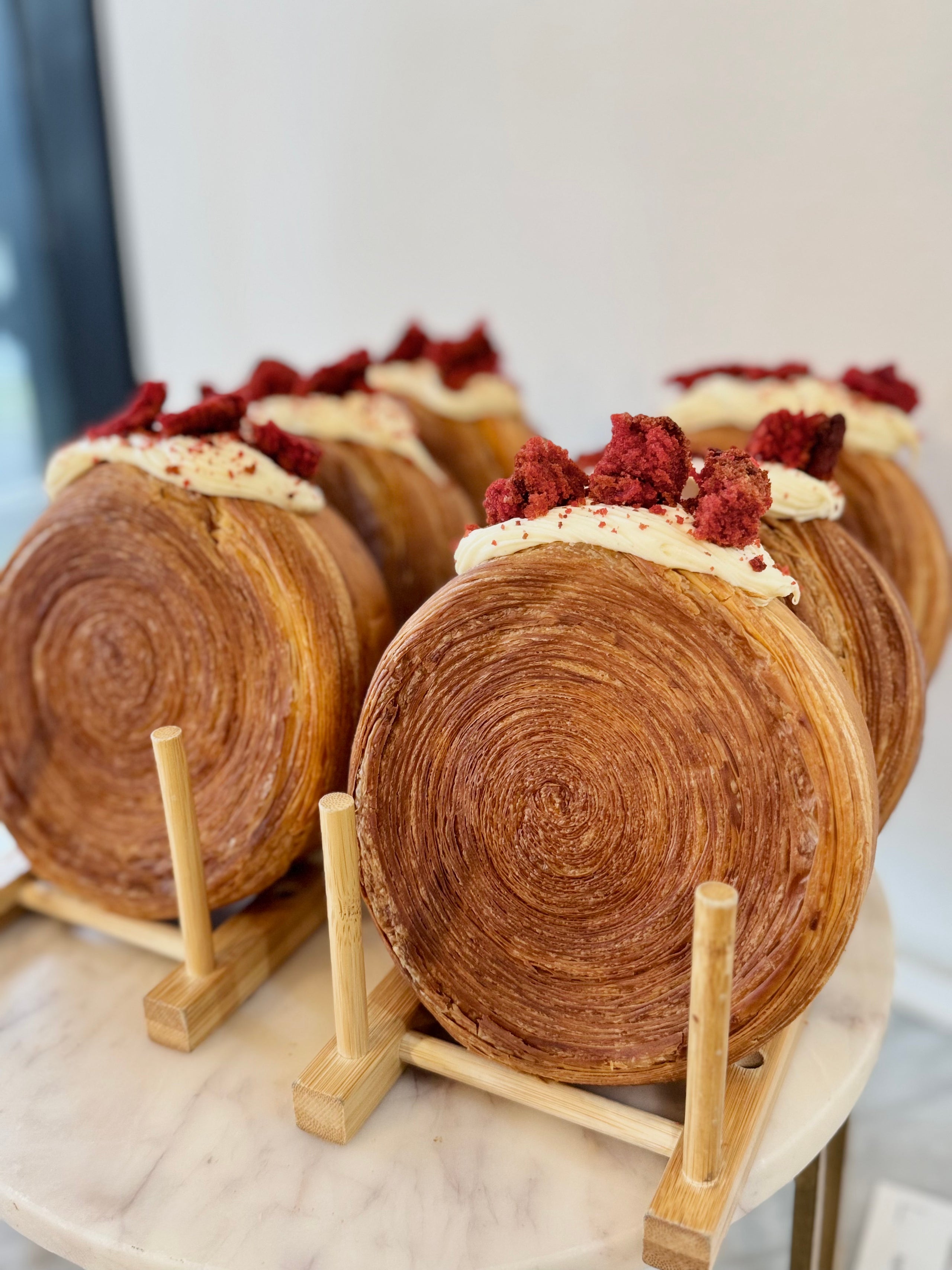 Red Velvet Croissant Supreme | Petit Pierre Bakery